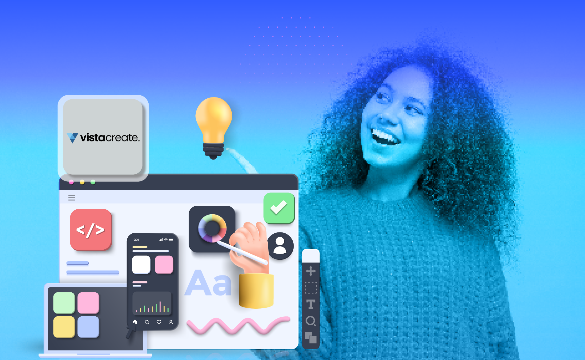 Vista Create – Portal de Herramientas TIC